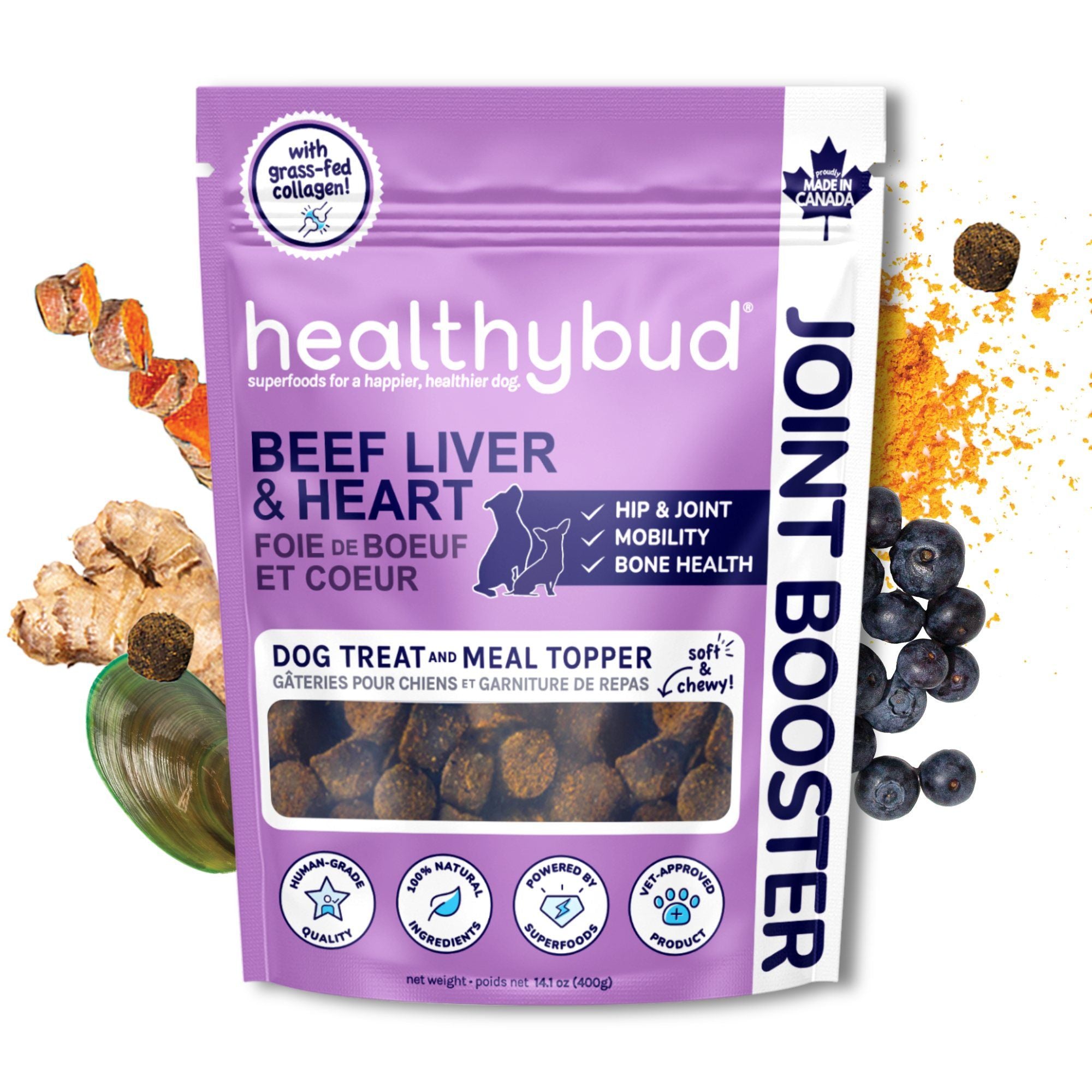 HealthyBud Dog Treats Beef Joint – Animo etc