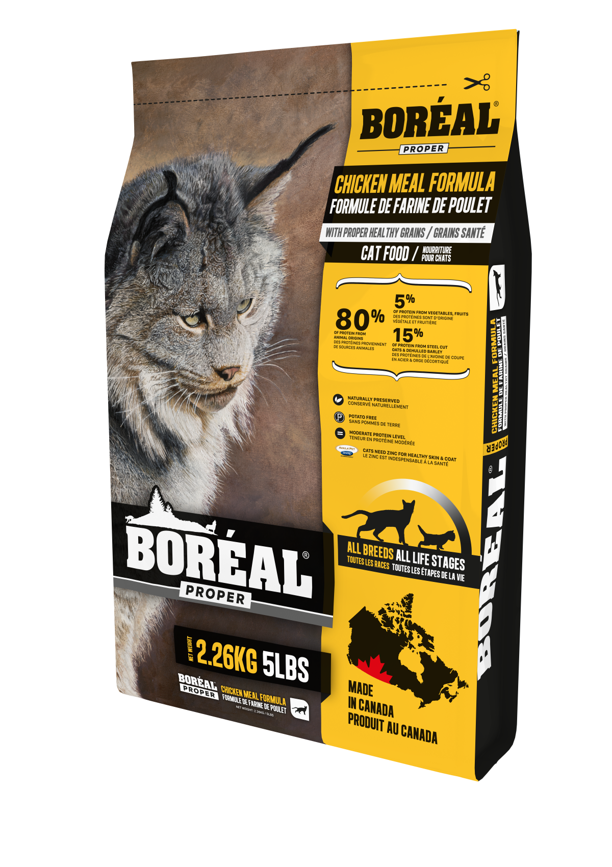 Boréal Proper Chat Grains Santé Poulet – Animo etc