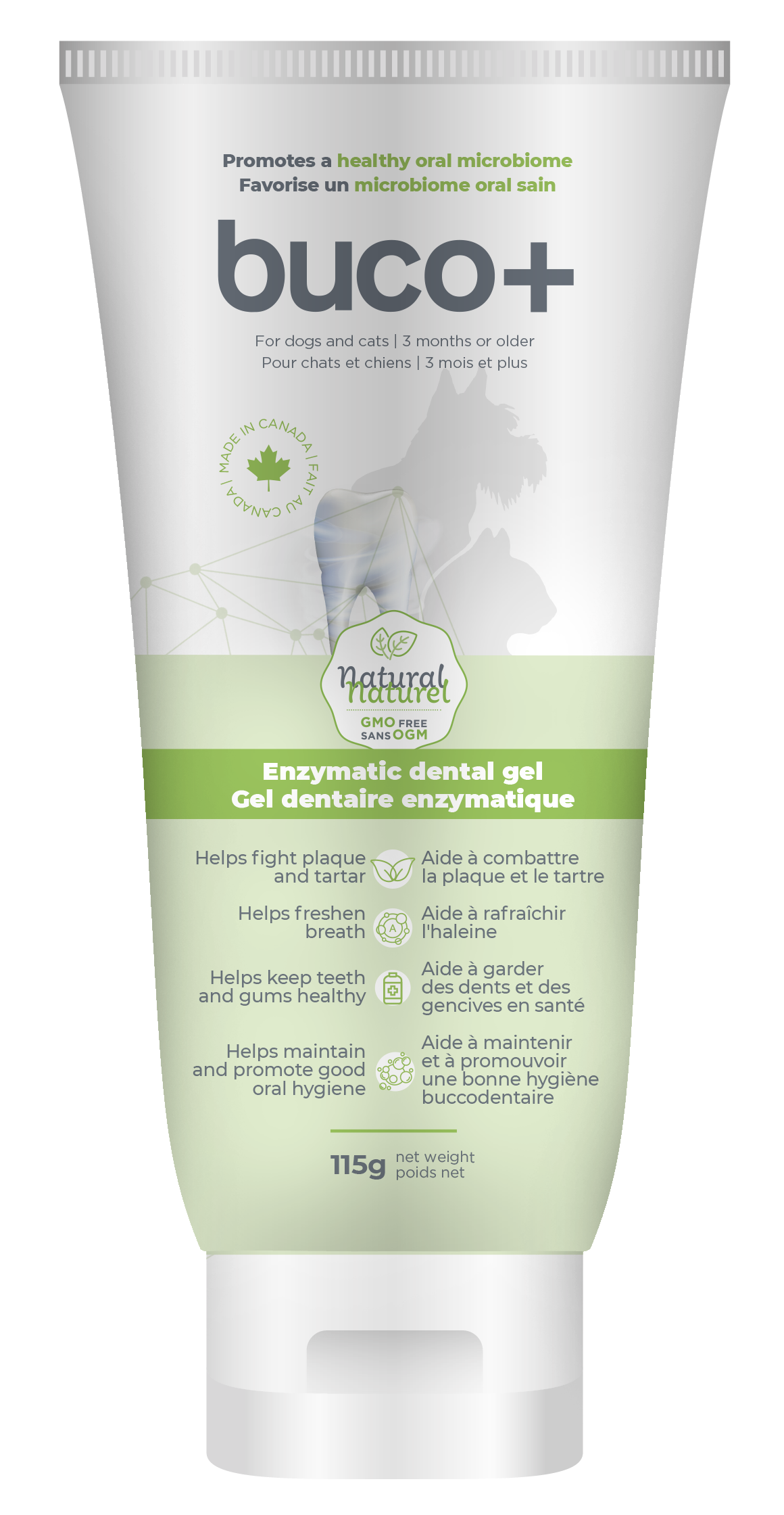 Baci+ Buco+ Chien / Chat Gel Dentaire Soin Enzymatique – Animo etc