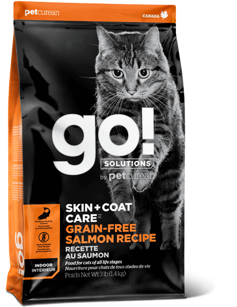Pet Curean Go! Nourriture Chat Soin de la Peau + Poils, Sans Grains au ...