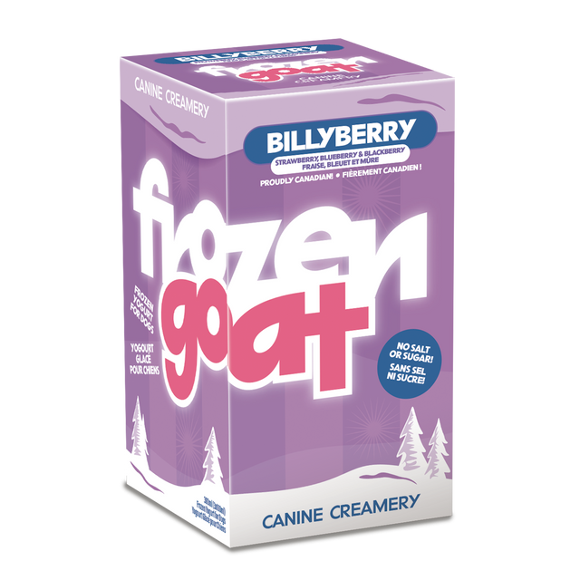 Big Country Raw Frozen Goat Dog Frozen Goat BILLYBERRY Strawberry, Blu ...