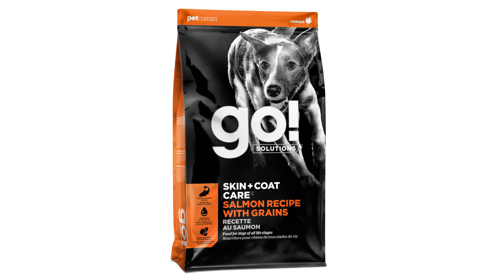 Pet Curean Go! Nourriture Chien de Grande Race Soin de la Peau + Poils ...
