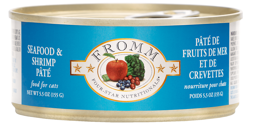 Fromm Pâté Chat Fruits De Mer Et Crevettes – Animo etc